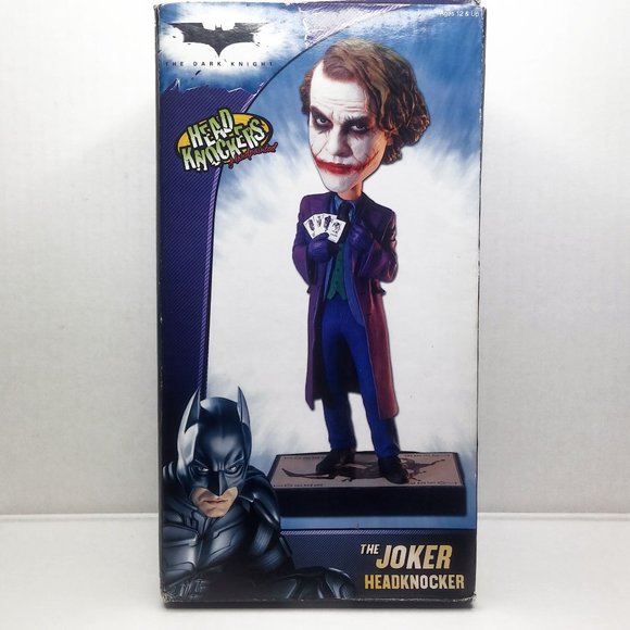 Neca | Toys | Nib Dark Knight Joker Head Knocker Bobblehead | Poshmark